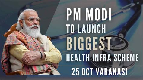 Pm Modi To Launch The Largest Pan India Health Infrastructure Scheme