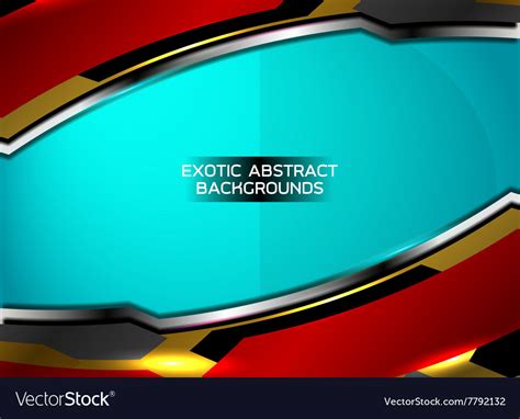 Exotic Abstract Background Royalty Free Vector Image