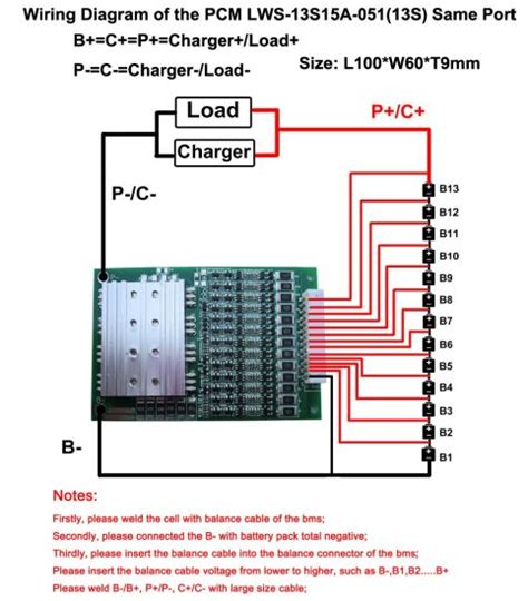 13s Bms Wiring Diagrams Wiring Diagram And Schematic Hot Sex Picture