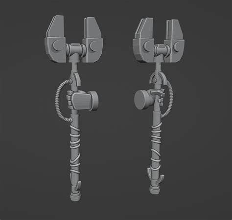 3d File Tech Wrench Staff・3d Print Object To Download・cults