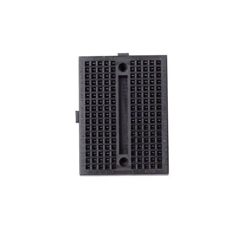 Tiny Breadboard 170 Tie Point Black Flux Electronix