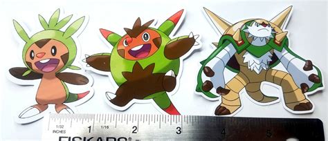 Chespin Evolution Fan Art