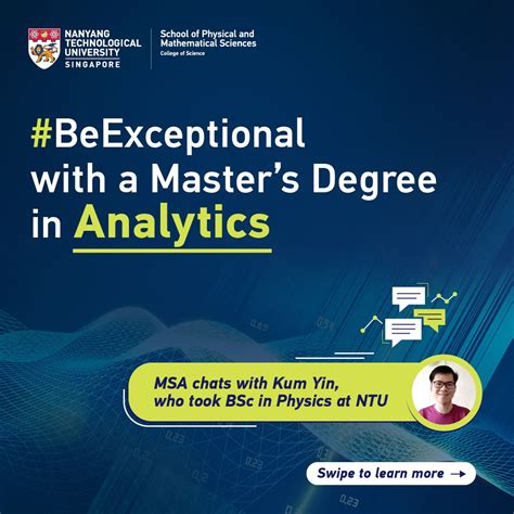 Ntu Master Of Science In Analytics On Linkedin Beexceptional Ntuspms