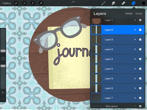 How To Ungroup Layers In Procreate Adventures With Art
