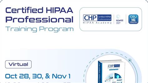 Uday Ali Pabrai On Linkedin Certified Hipaa Professional Chp Oct 28th 30th And Nov 1st 2024