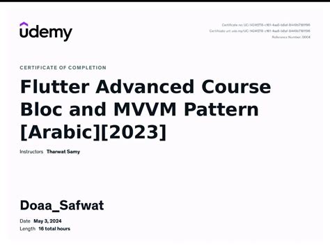 Doaa Safwat On Linkedin Flutter Flutterdeveloper Mobiledevelopment Udemy