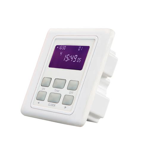 Automatic Timer Switch With Daily Multiple Period Settings Key Pad And Timer Switch