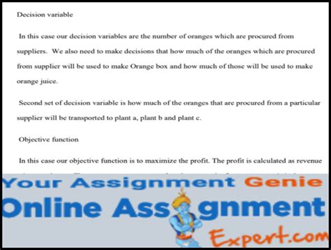 Quantitative Methods Assignment Sample Online Assignment Expert
