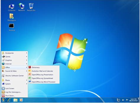 Making Ubuntu Look Like Windows DeviceGuru