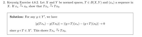Functional Analysis Proof Clarification Weak Convergence