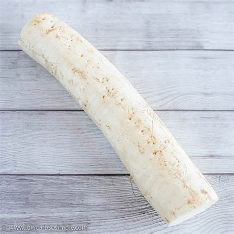 Parmesan Dusted Daikon Fries Low Carb So Simple