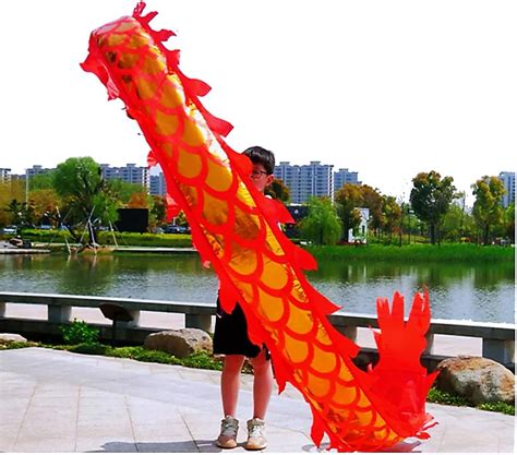 Lightweight Dragon Poi With 3d Dragon Head And Swing Rope