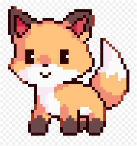 Pixel Art Minecraft Templatesminecraft Fox Pixel Art Grid