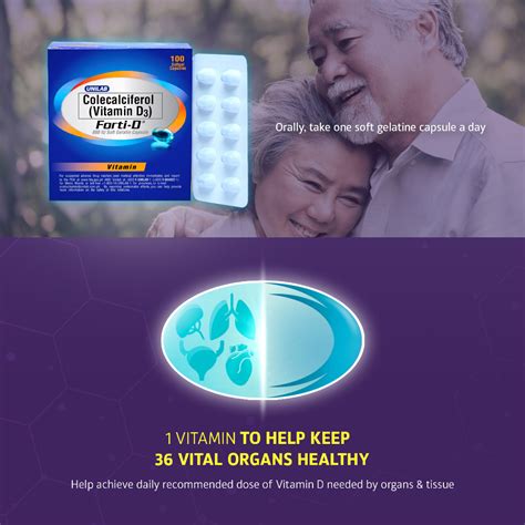 Unilab Forti D Colecalciferol 30 Tablets Shopee Philippines