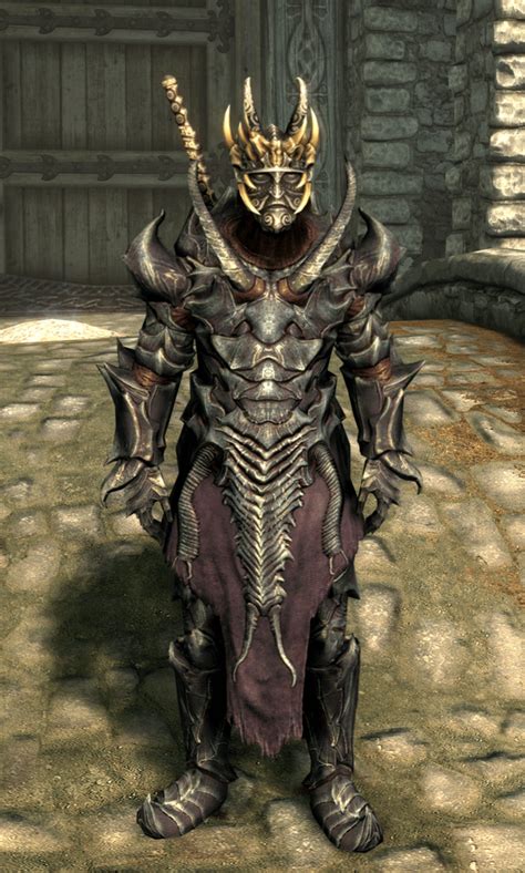 The Heavy Falmer Armor And Clavicus Vile Jagged Crown Might Be My