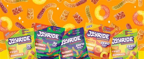 Joyride By Project 7 Keto Gummies Peachy Mango Rings