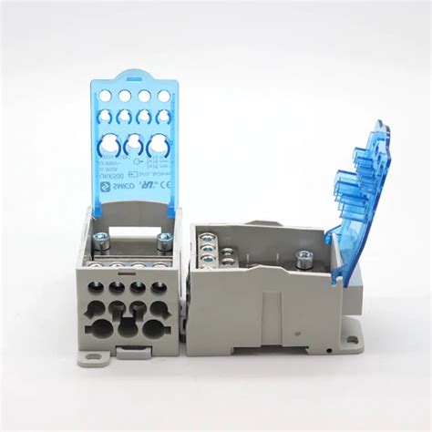 Easy Use Ukk 500a Power Distribution Screw Terminal Blocks Distribution Box Power Distribution