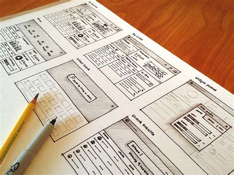 Sketch Wireframes Wireframe Web Design Software Development