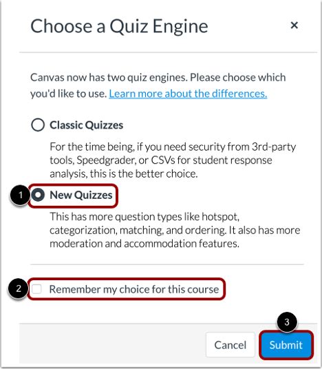 How To Create A Quiz Using Canvas New Quizzes DU Ed Tech Knowledge Base