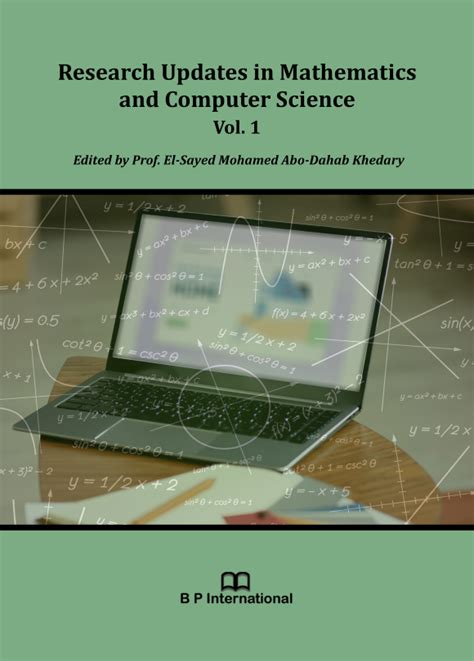 Research Updates In Mathematics And Computer Science Vol 1 Research Updates In Mathematics