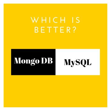 Mongodb Vs Mysql Which Is Better Learn Simpli