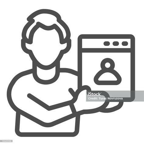 사이트 프로젝트 라인 아이콘 Ui 개념 흰색 배경에 개발자 벡터 사인 모바일 개념 및 웹 디자인에 대한 개요 스타일 아이콘의