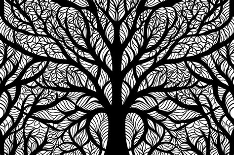 Premium Photo A Tree With The Words Tree On It