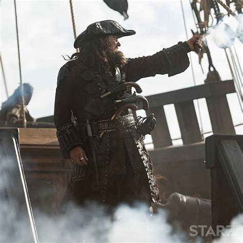 Blackbeard Fictionalized In The Black Sails