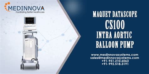 Maquet Datascope Cs100 Iabp Medinnova