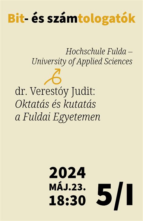 Bit és Számtologatók 2024 Május 23 Matematika és Informatika Kar