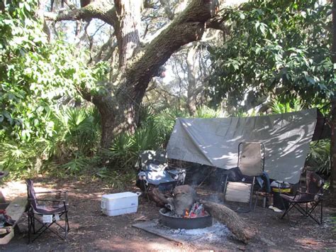 Site 007 Cumberland Island National Seashore Camping Permits
