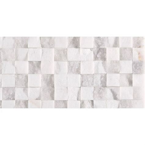 15 Mm Rectangular Stone Marble Mosaic Wall Tile At Rs 150sq Ft
