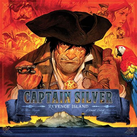 Snag The Captain Silver Expansion For Treasure Island Soon OnTableTop Home Of Beasts Of War
