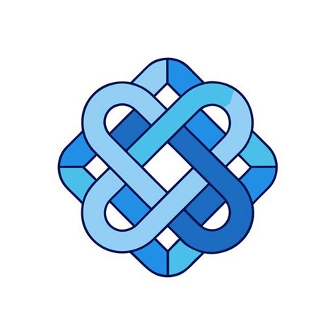 Synergy Systems Design Interlocking Shapes Symbolizing Collaboration Premium Ai Generated Vector