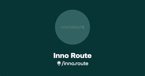 Inno Route Instagram Facebook Linktree