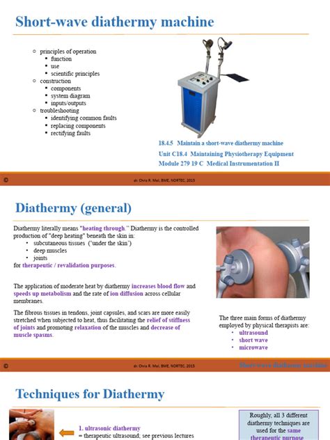 Cm Shortwave Diathermy Machine Pp Download Free Pdf Electrical