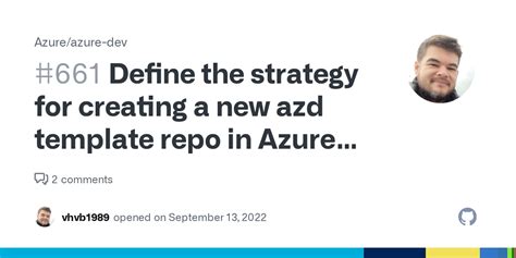 Define The Strategy For Creating A New Azd Template Repo In Azure Samples · Issue 661 · Azure