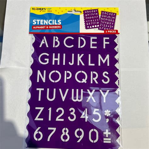 Alphabet Number Stencil Svg Army Letter Stencil Svg Stencil