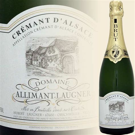 Cremant D`alsace Brut Domaine Allimant Laugner Weininternational