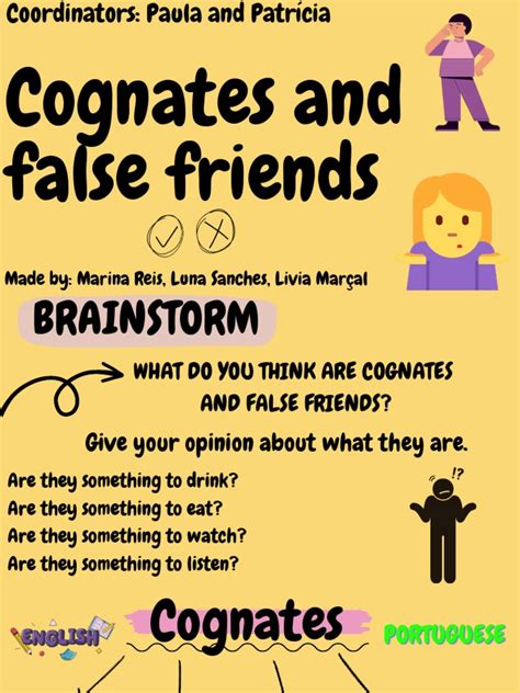 Cognates And False Friends Pdf