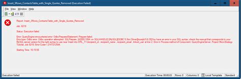 Kb483609 Freeform Sql That Contains Text Prompt Parameterized Vs Non