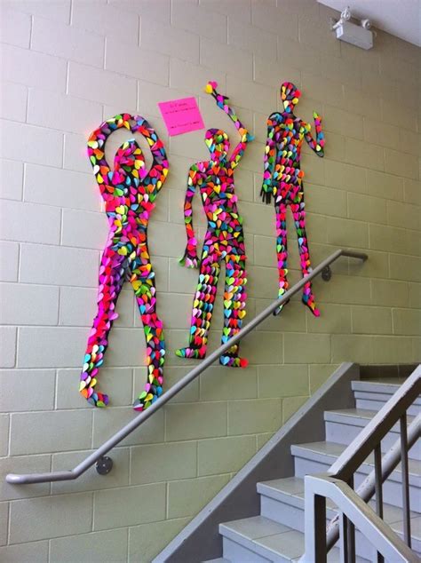 String Art Wall Fall Festival Art Installation Collaborative Art