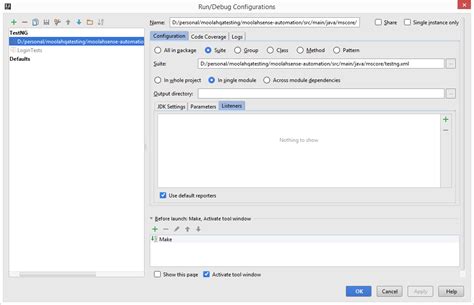 Intellij With Testng Report Generation Stack Overflow