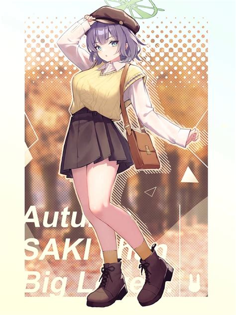 Saki Blue Archive Drawn By Hoyhoy Colo Danbooru