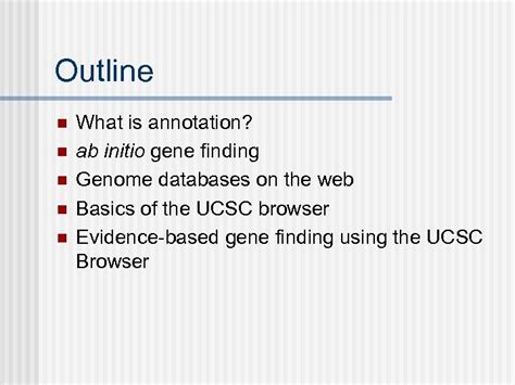Ab Initio And Evidence Based Gene Finding A Basic