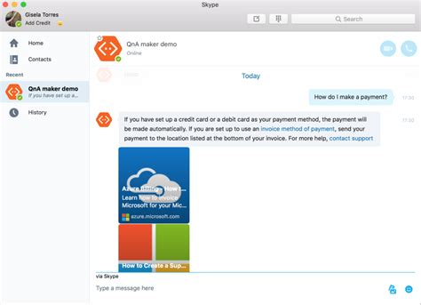 Enseña a tu bot las FAQs de tu empresa con QnA Maker return GiS