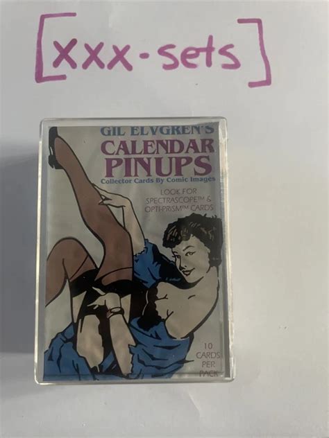Gil Elvgren Calendar Pinups Collector Cards Complete Set By Comic Images Picclick Ca