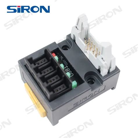 siron t890 4 bit input output terminal block e con terminal block i o