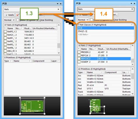 Added Net Classes For Pcb Altium Circuitstudio Technical Documentation