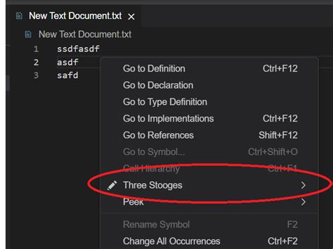Vs Code Submenu Contribution To Editortitle Not Working Correctly